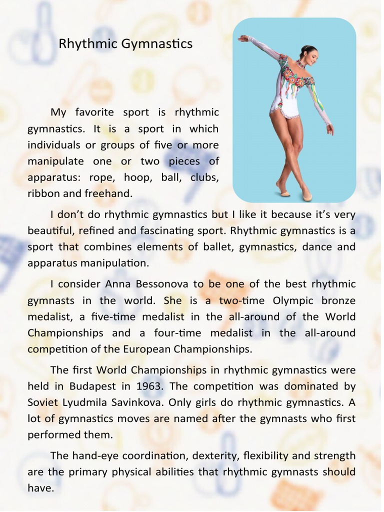 Rhythmic Gymnastics | PDF