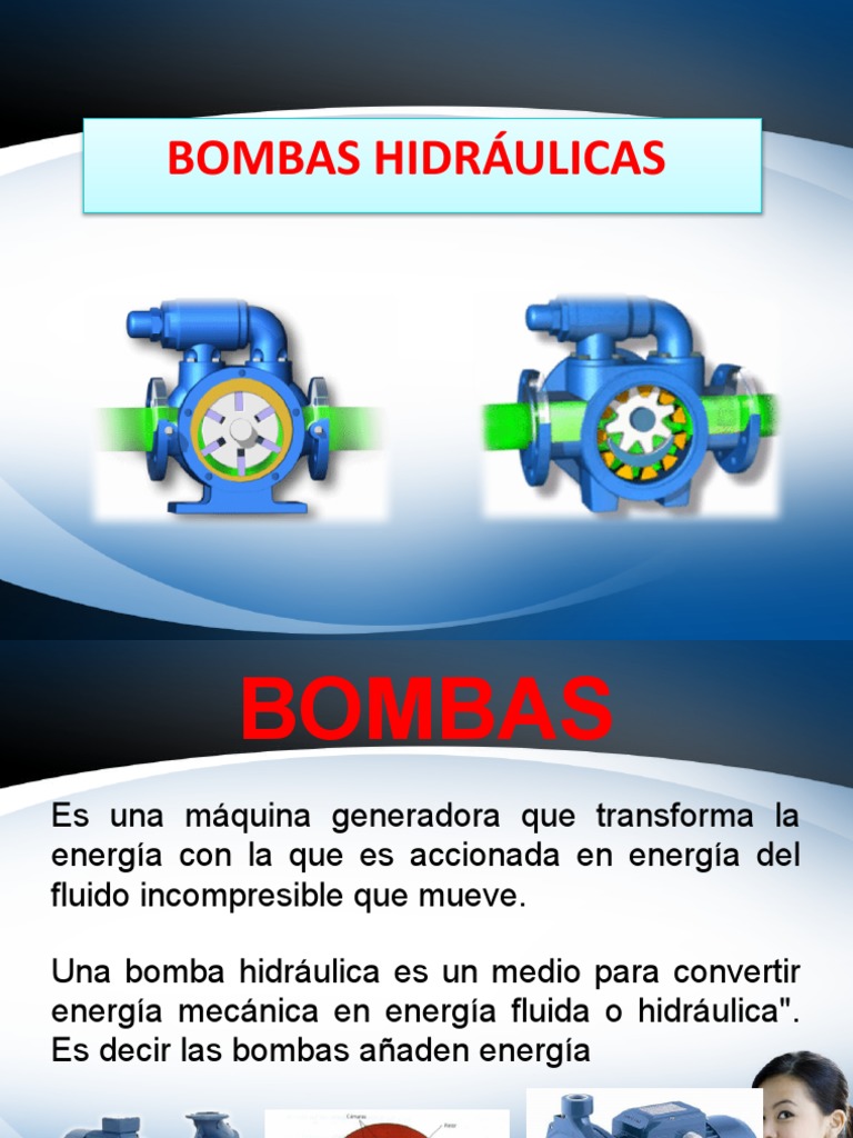 Bombas Hidraulicas | PDF | Bomba | Pistón
