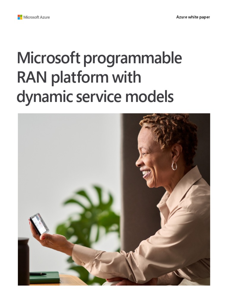 (Microsoft) Advancing RAN Analytics | PDF | Computer Network ...