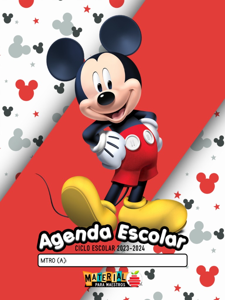 Agenda+de+Mickey+Mouse+23 24 | PDF