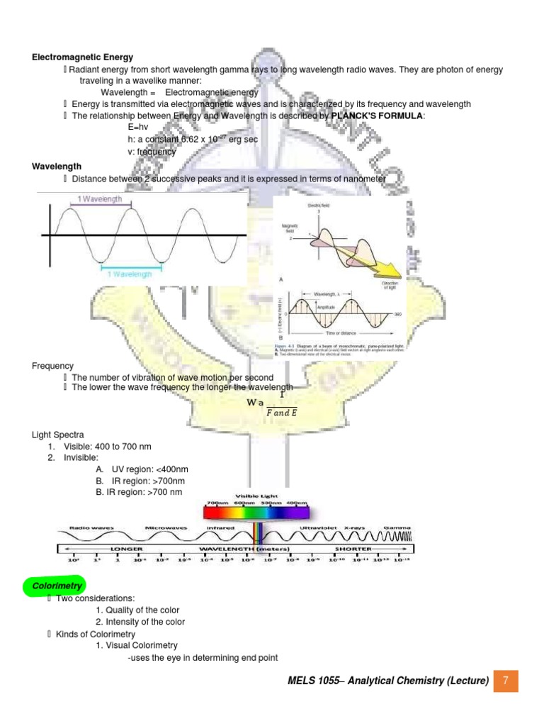 Spectrochemical Analysis | PDF | Spectrophotometry | Light