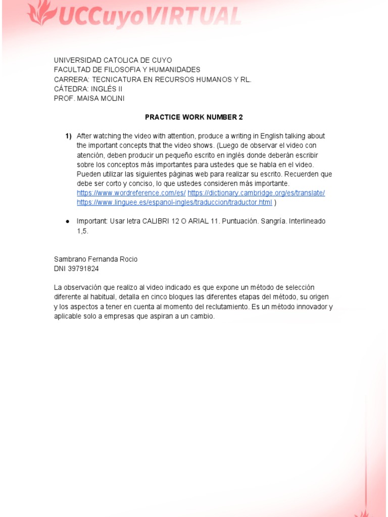 Método Innovador de Selección RRHH | PDF | Estudios de idiomas extranjeros