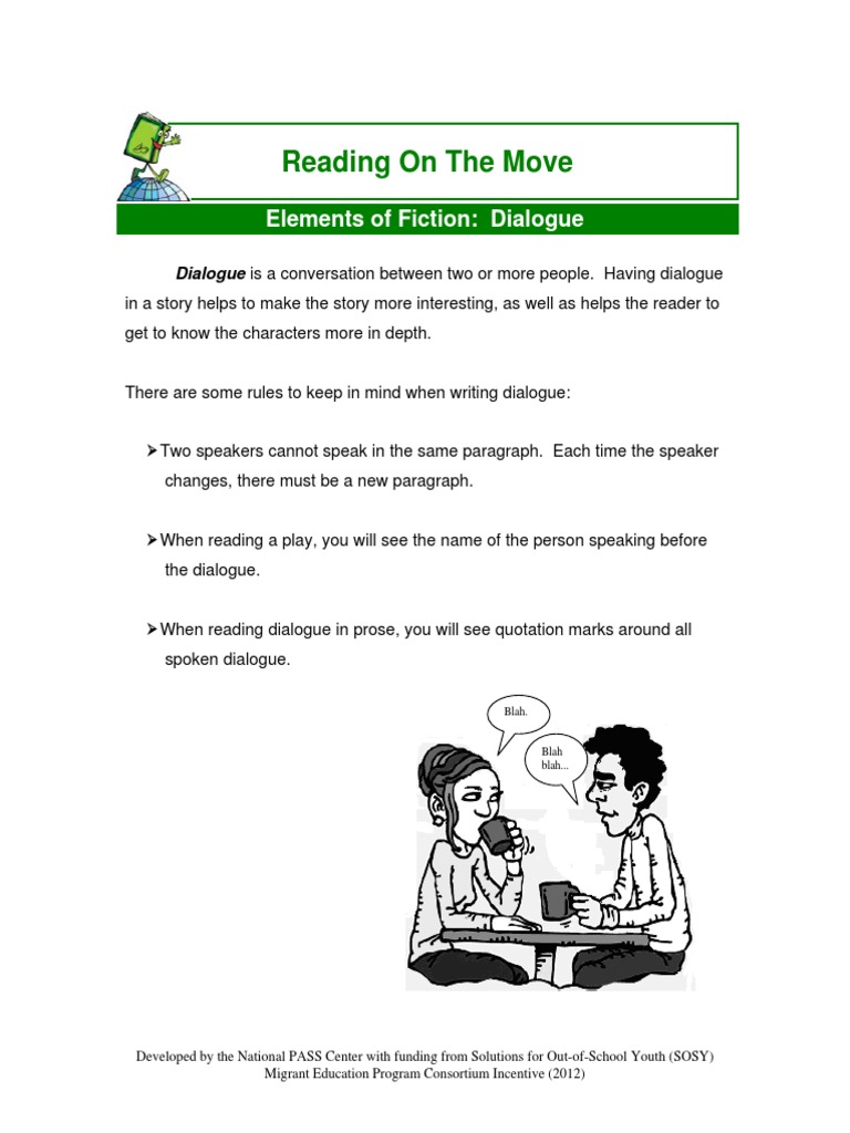 Rom Elements of Fiction Dialogue | PDF | Trees