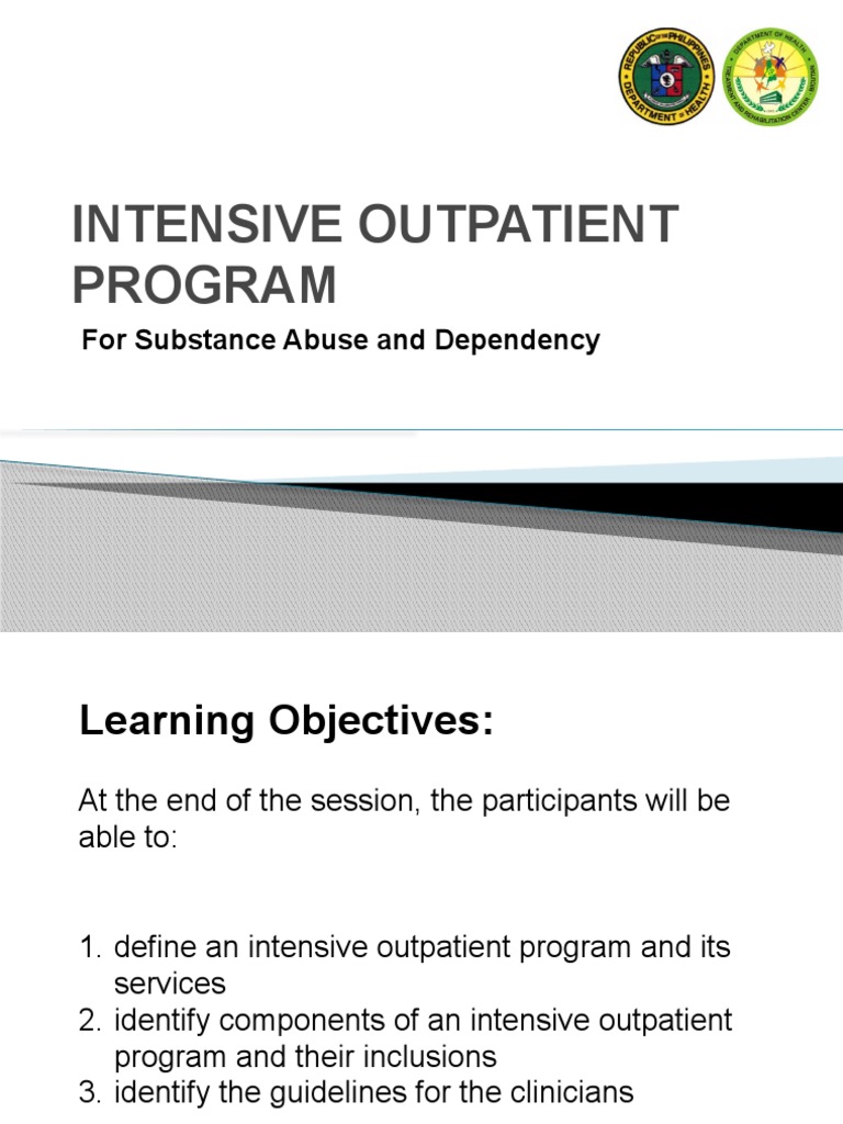 Intensive Outpatient Program | PDF | Relapse | Drug Rehabilitation