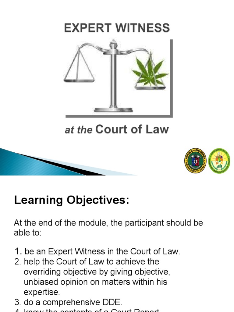 Expert Witness Role in Court Testimony | PDF | Expert Witness | Witness