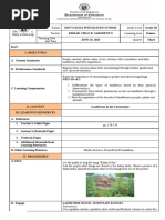 Lesson Plan in Science IV - 4th Quarter Chapter 1 Lesson | PDF | Soil ...