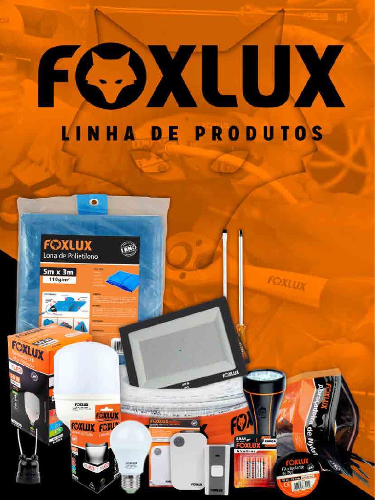 Catálogo - Foxlux - 2021 Baixa | PDF | Diodo emissor de luz