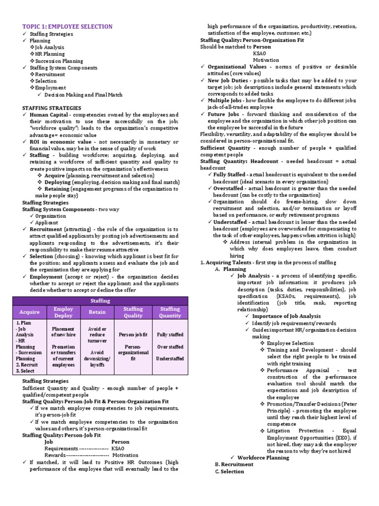 IO Psychology Lecture RGO 03.04 | PDF | Recruitment | Competence (Human ... IO Psychology Lecture RGO 03.04 | PDF | Recruitment | Competence (Human ...