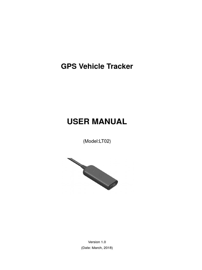 User Manual: GPS Vehicle Tracker | PDF | General Packet Radio Service ...