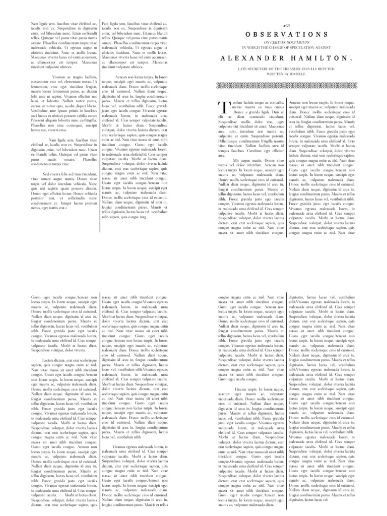 The Reynolds Pamphlet Printout | PDF