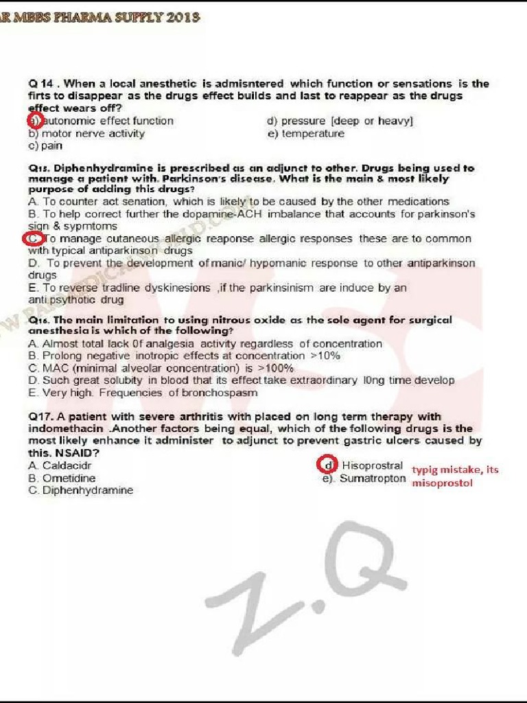 Pharma Solved Past MCQs Medical Globe | PDF Pharma Solved Past MCQs Medical Globe | PDF