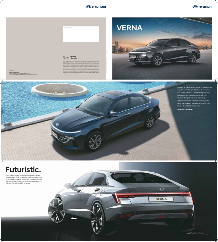 Verna Brochure | PDF | Automotive Industry | Vehicle Industry