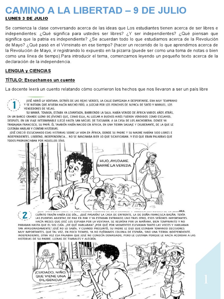 PROYECTO VIAJEROS EN EL TIEMPO- JULIO 2 | PDF