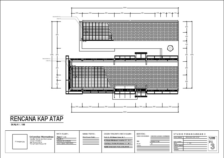Rencana Kap Atap | PDF
