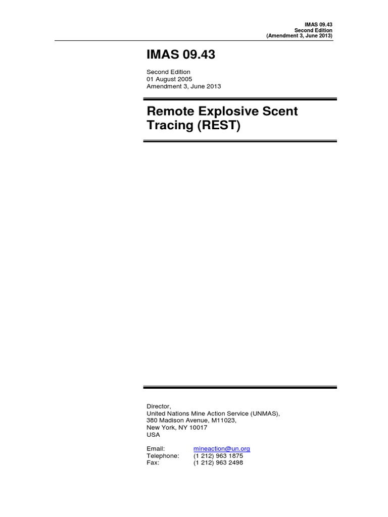 IMAS 09 43 Ed2 Am3 | Download Free PDF | Odor