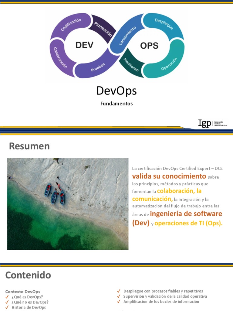 DevOps Fundamentos | PDF | Software | Scrum (desarrollo de software)