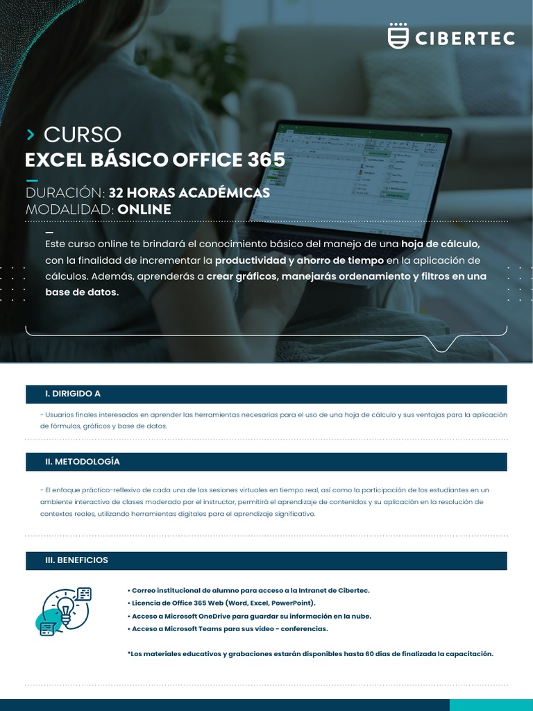 Curso Online de Excel Básico 365 | PDF | Microsoft Office | Microsoft Excel