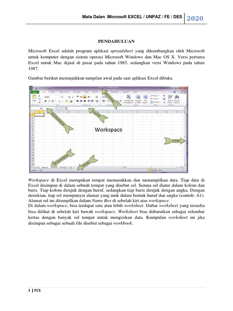 Matadalan Office - EXCEL | PDF | Seni & Disiplin Bahasa | Metode & Bahan Ajar