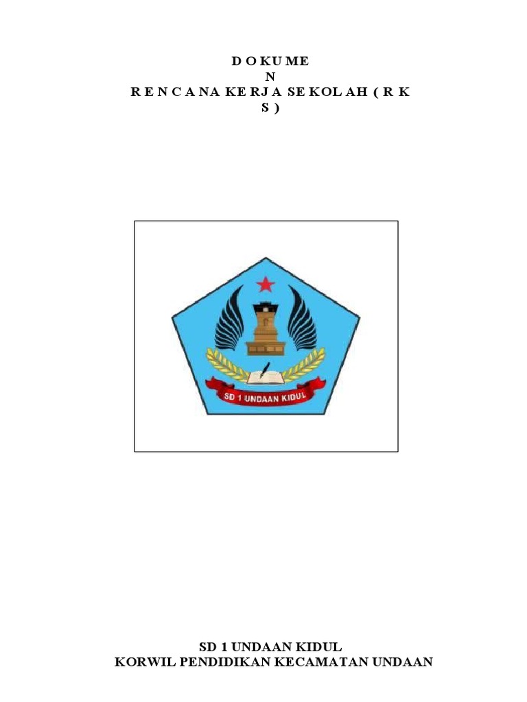 15. Dokumen Rencana Kerja Sekolah (RKS) | PDF