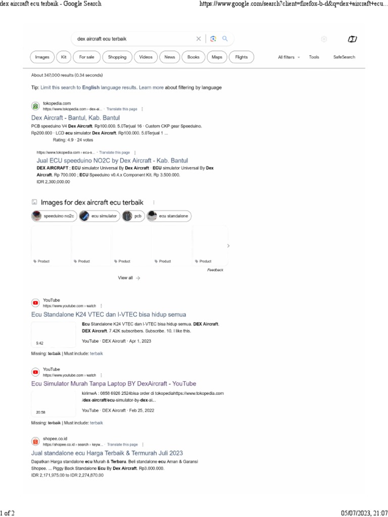 Dex Aircraft Ecu Terbaik | Download Free PDF | Vehicles | Mechanical Engineering