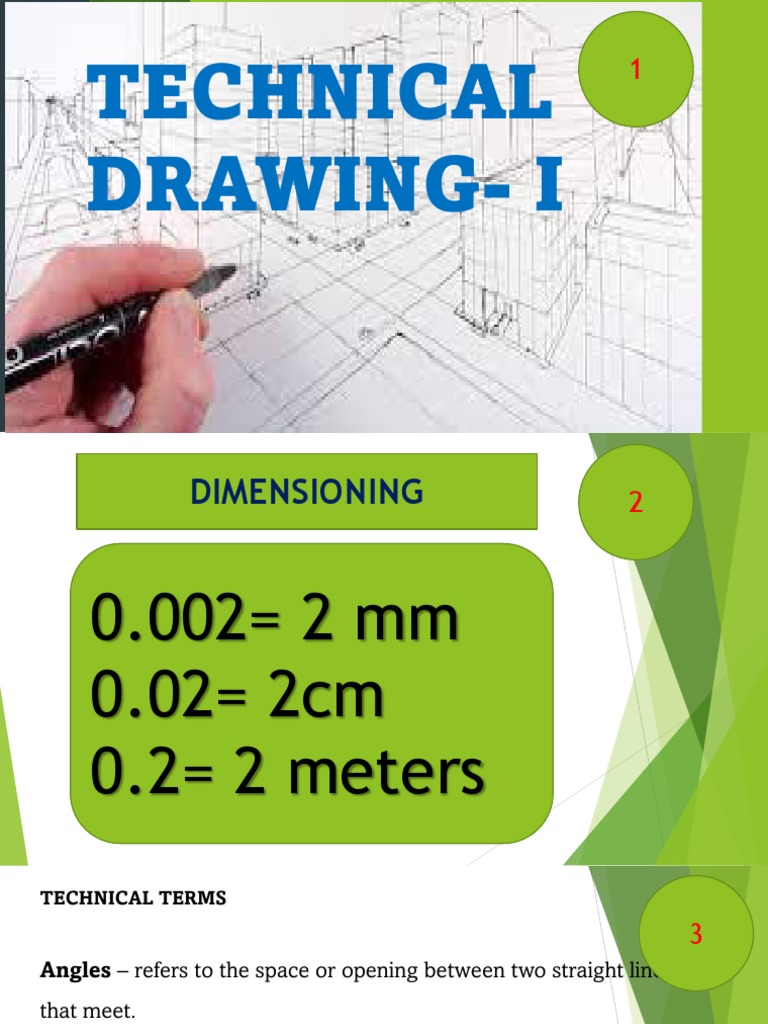 Technical Drawing I Edited | PDF | Perspective (Graphical) | Artistic ...