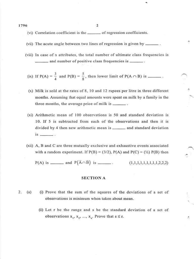 C1-Calculas, B.SC (Hons), Maths-1-CBCS, 1 Sem | PDF | Mean ...