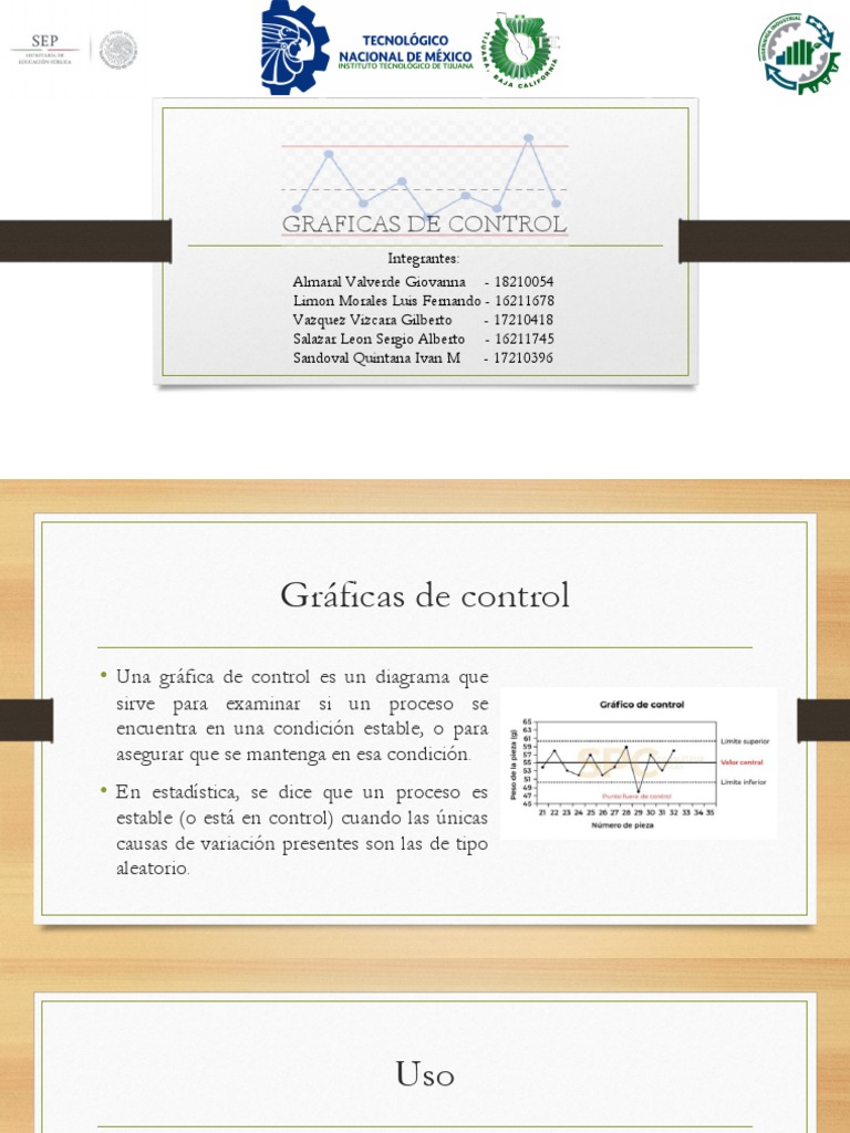 Graficas de Control | PDF | Desviación Estándar