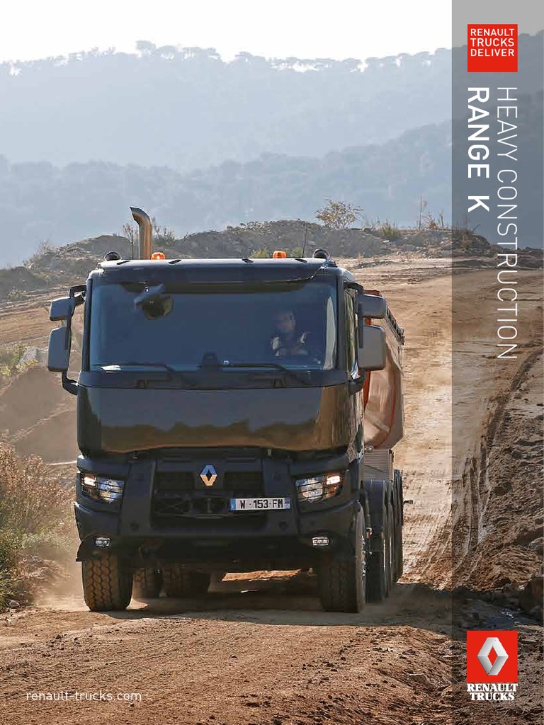 Renault Trucks K Range for Heavy Construction | PDF | Truck ...