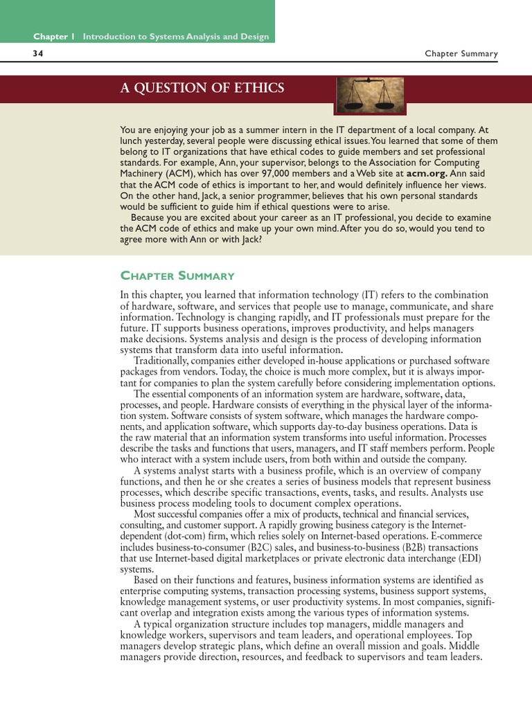 1.0 System Analysis and Design 9th Edition - Shelly Cashman-56-57 | PDF ...