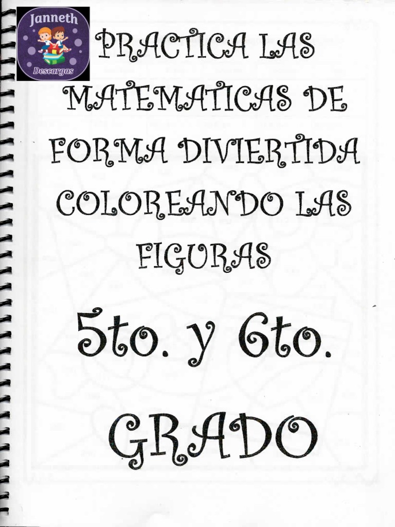 PRACTICA DE MATEMATICAS 5° Y 6° GRADO | PDF