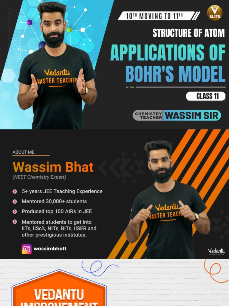 Applications of Bohr's Model | PDF | Energy Level | Physics