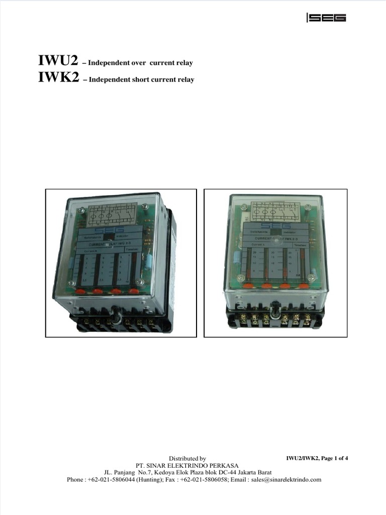 Dokumen - Tips Over Current Relay 5612d5e3d80e8 | PDF | Relay ...
