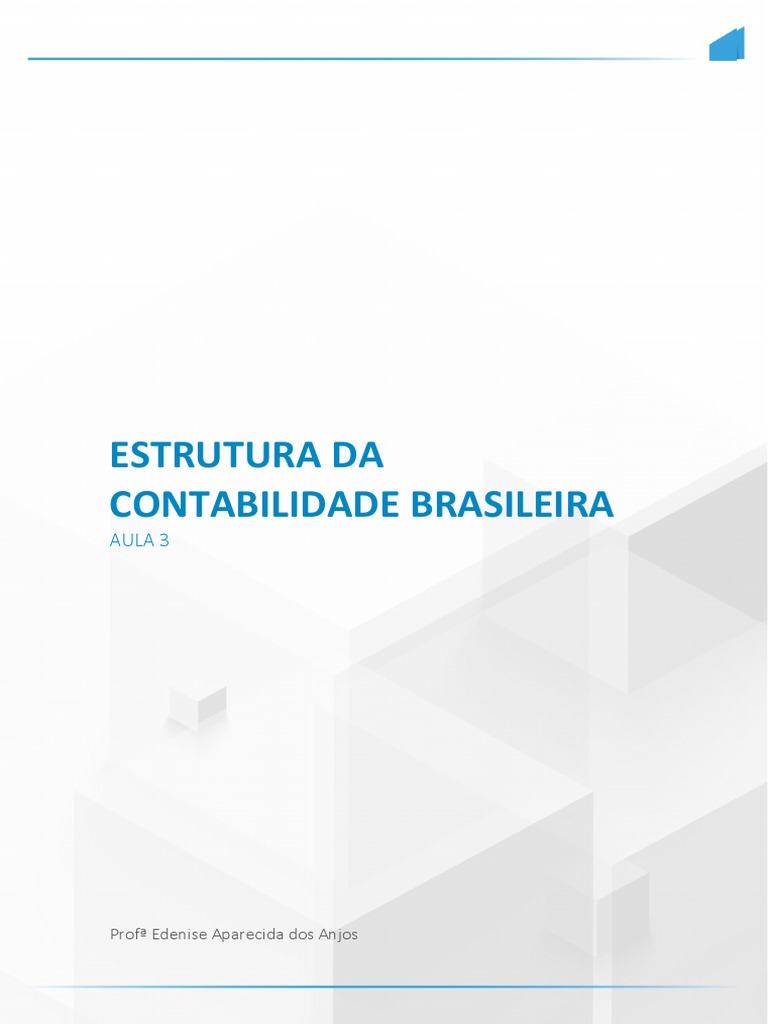 Aula 3 Contabilidade | PDF | Contabilidade | Economia
