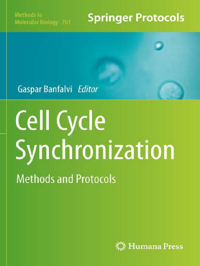 Cell Cycle Synchronization Methods | PDF | Flow Cytometry | Cell Cycle