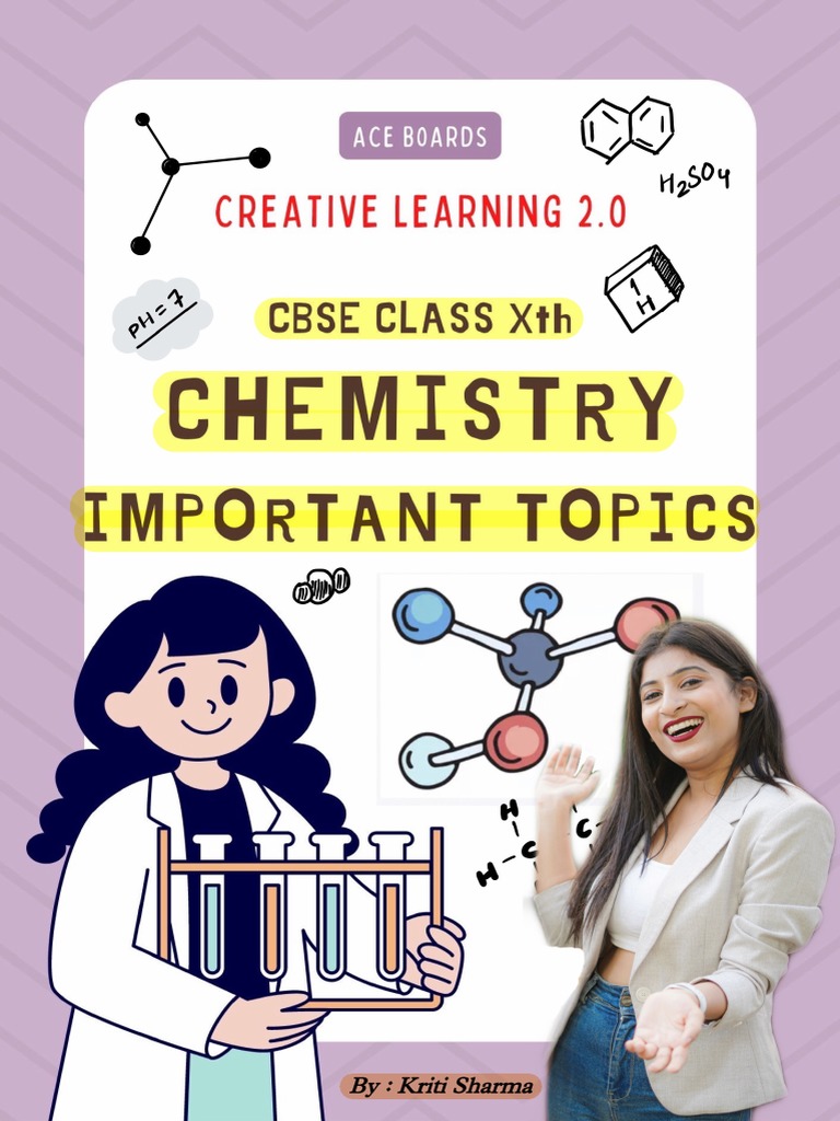 Chemistry Important Topics Class 10th | PDF | Carbon | Chemical Reactions