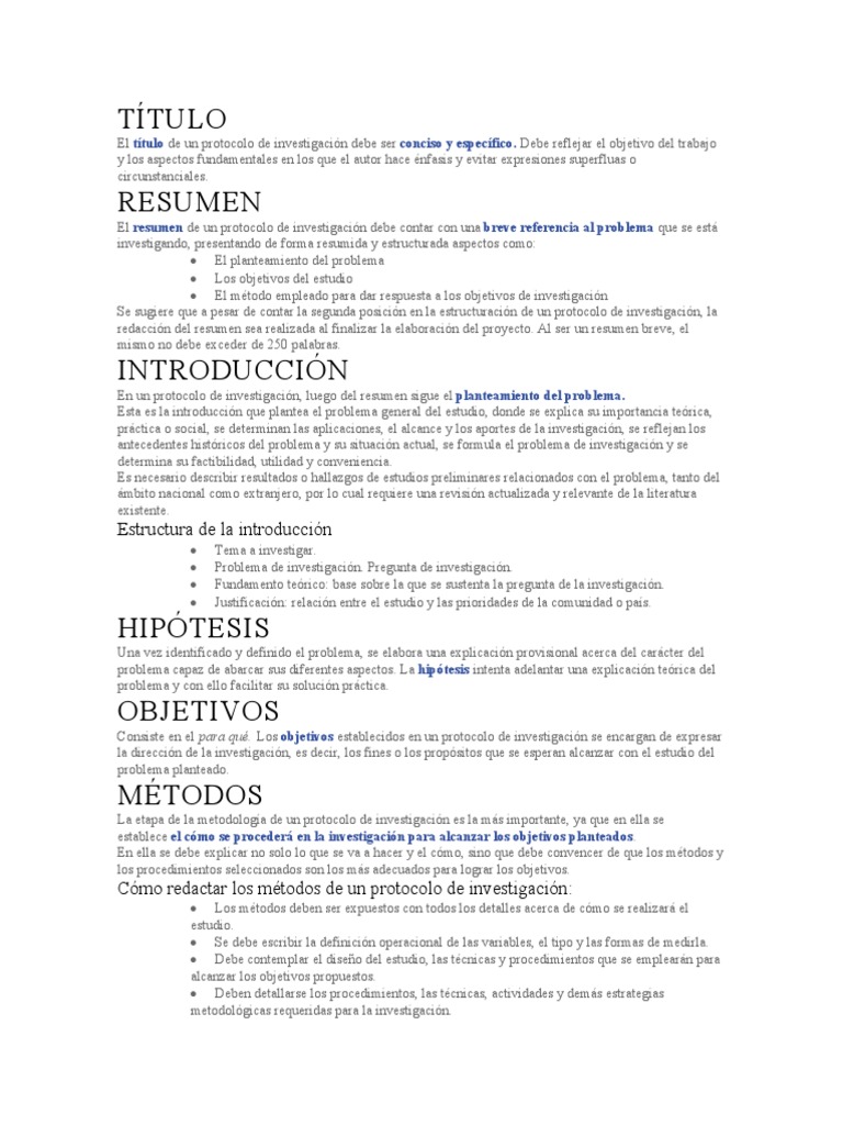 Protocolo | PDF | Diseño | Science