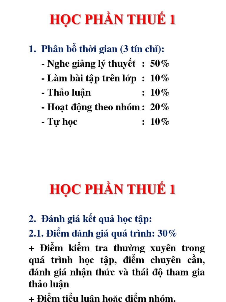 Thue 1 - Chuong 1 | PDF