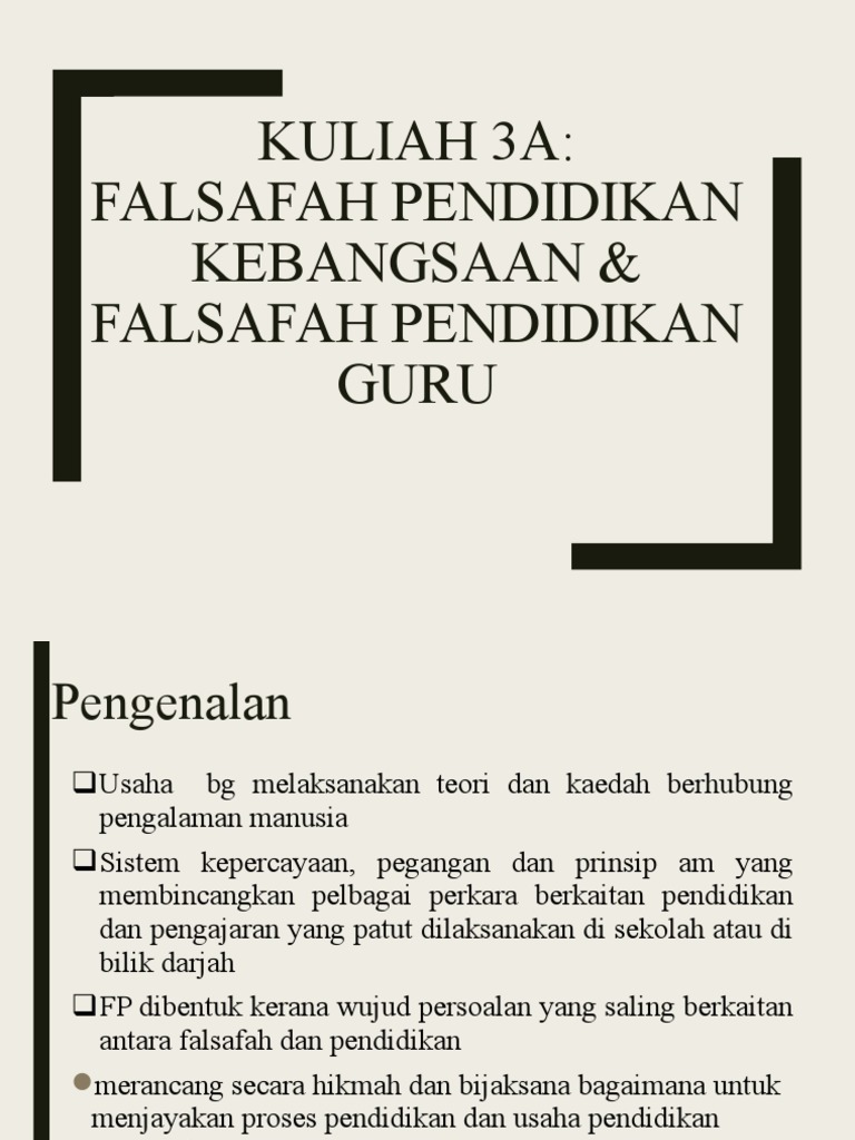 Kuliah 3a.FPK Dan FPG | PDF