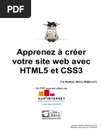 Cours de Développement Web HTML CSS Et Javascript Édition 2021 | PDF ...