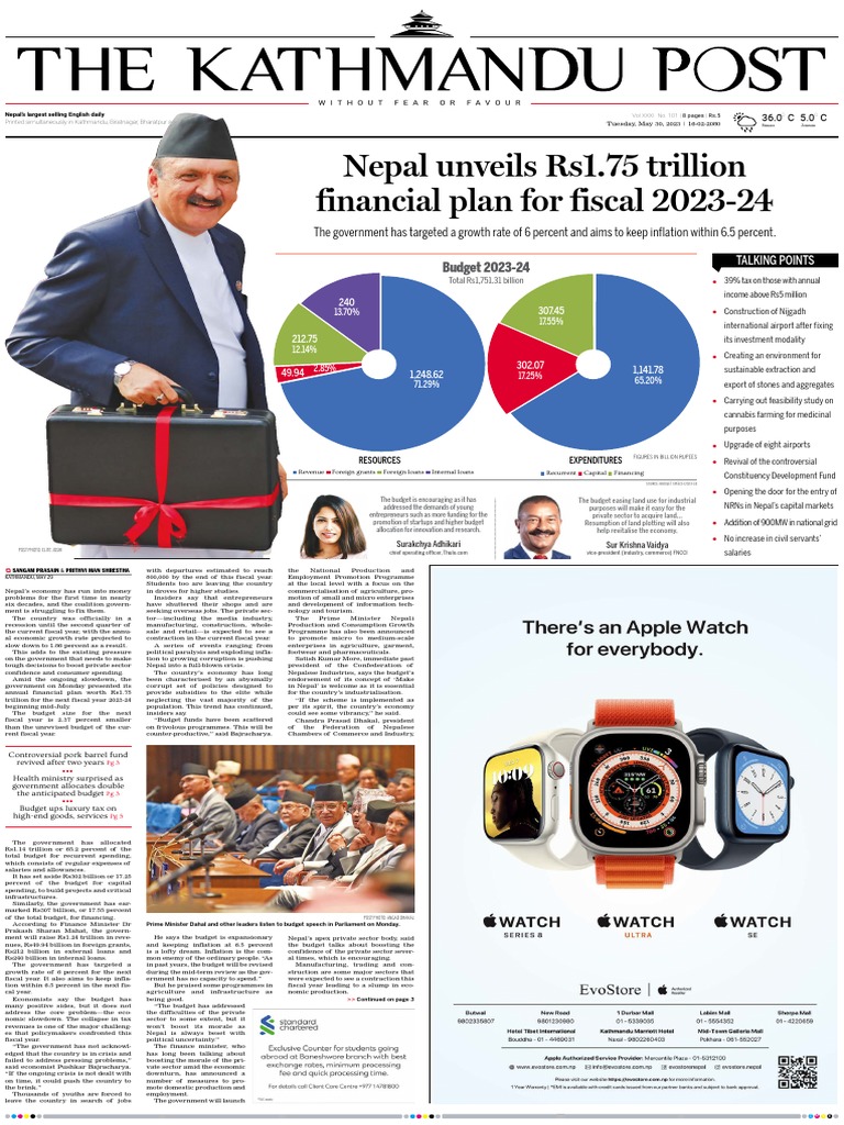 Kathmandupost 2023-05-30 | PDF | Economies