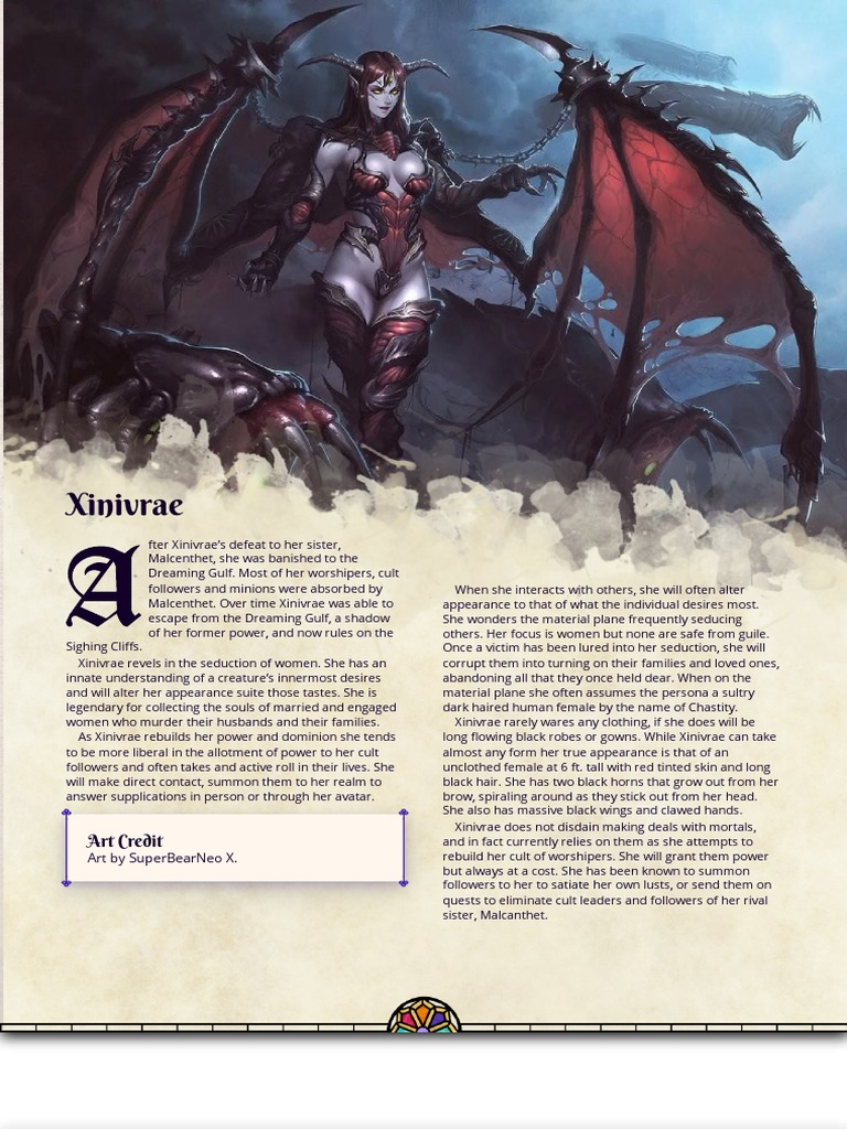 Xinivrae - GM Binder | PDF | Demons