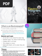 Electromagnet Design Brief: Design Process Step 1) Define The Problem ...