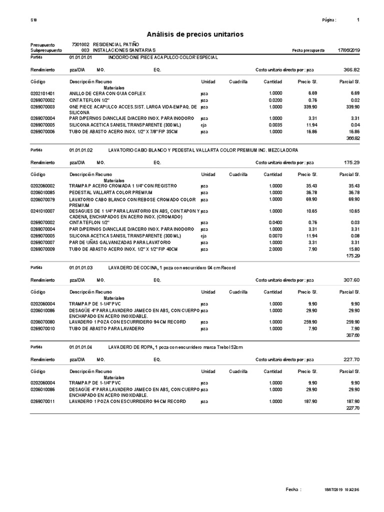 03 Apu Iiss | PDF | Tubería (transporte de fluidos) | Herramientas