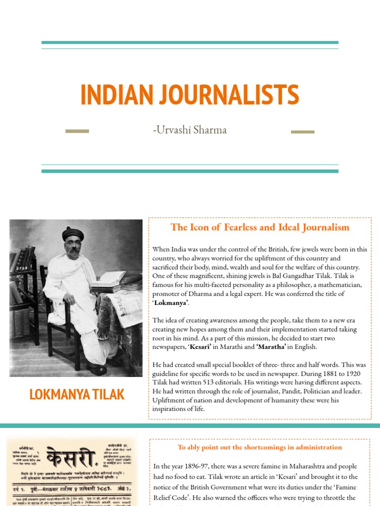 Indian Journalists | PDF