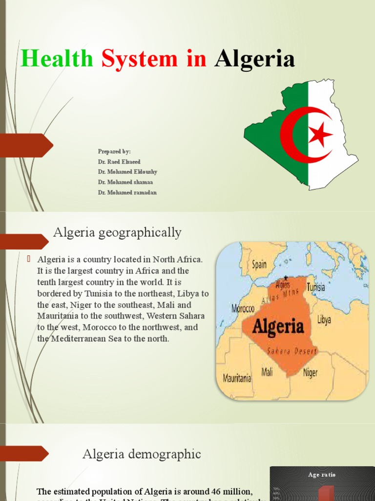 Algeria Health System Final | PDF | Health Care | Health System