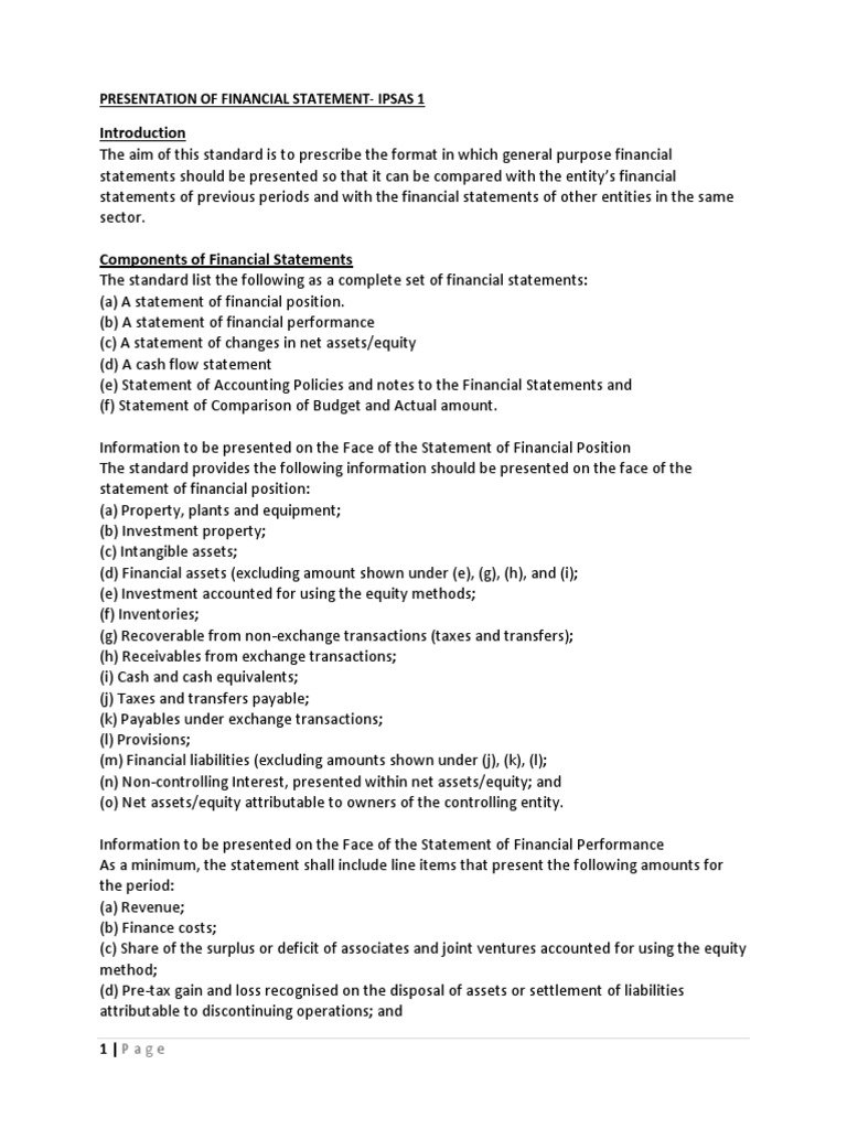 Ipsas 1 and Ipsas 2 | PDF | Balance Sheet | Debt