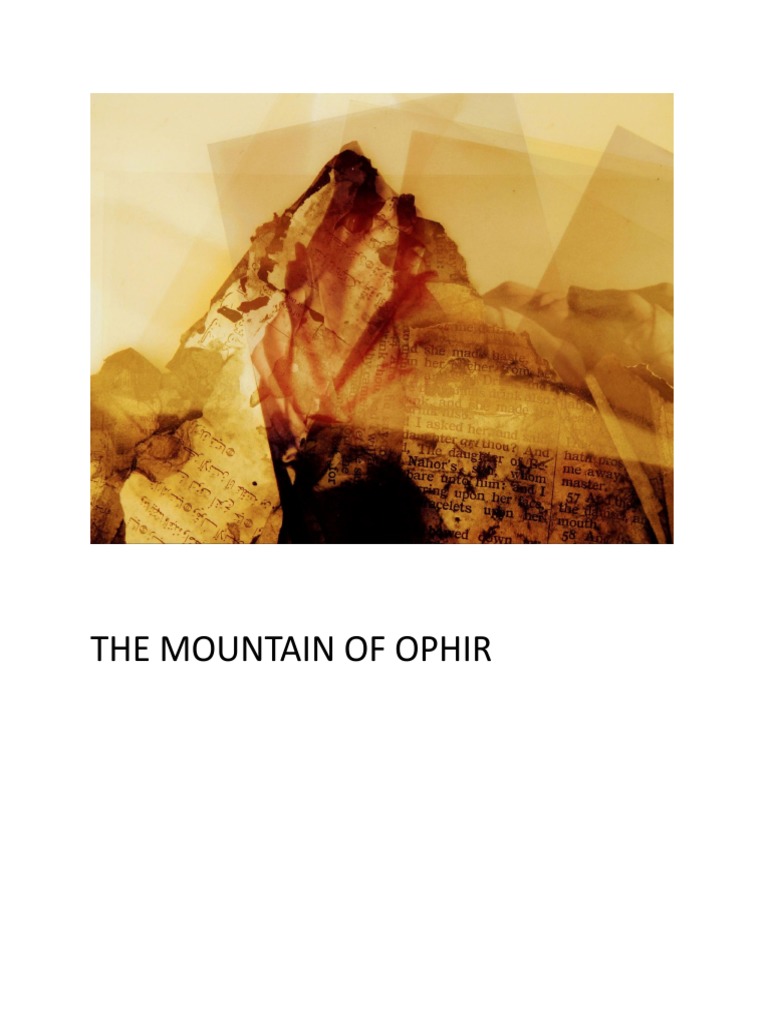 The Mountain of Ophir | PDF | Levant | Throne