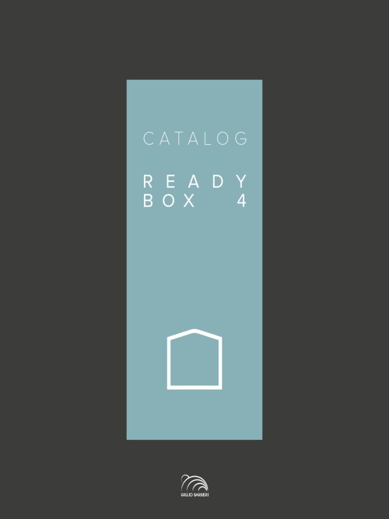 Catalogo Ready Box 4_Giulio Barbieri_EN | PDF | Manufactured Goods ...