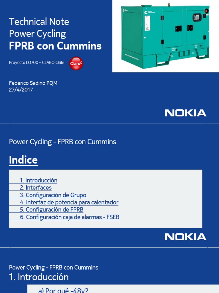 TN Power Cycle - FPRB - Cummins - Release #2 | PDF | Relé | Electrónica