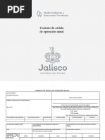 Cédula de Operación Anual COA 20_____ | PDF | Residuos | Combustibles